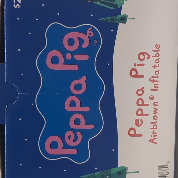 Gemmy | Holiday | New In Box Gemmy Peppa Pig In Christmas Outfit 45 Ft ...